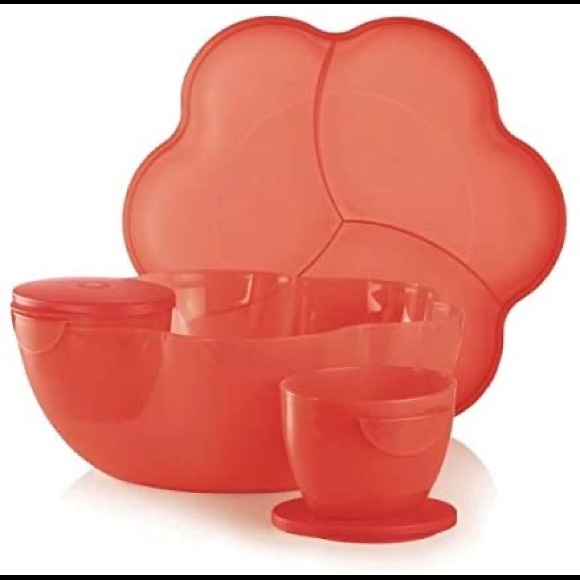 Tupperware | Kitchen | Tupperware Chip And Dip Set | Poshmark
